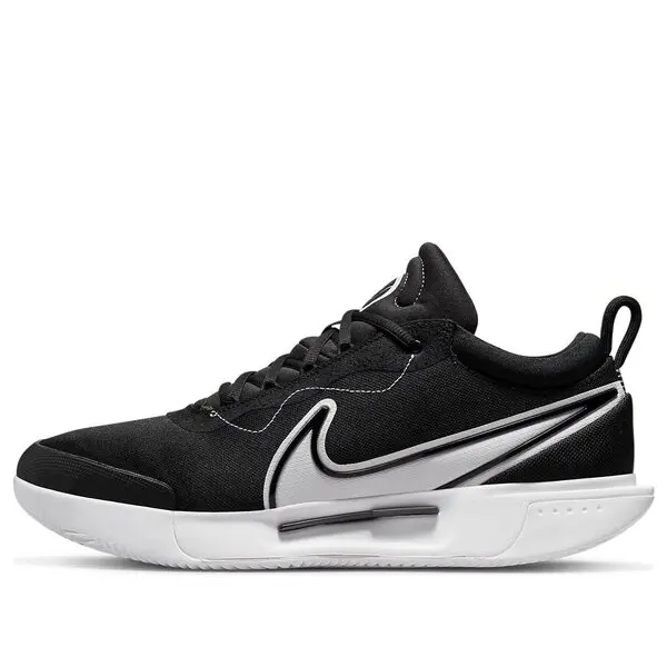Nike Court Zoom Pro Clay Court Tennis Shoes - Black/white