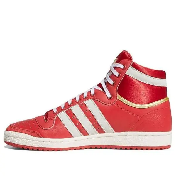 Adidas Top Ten High Top Sneakers - Red