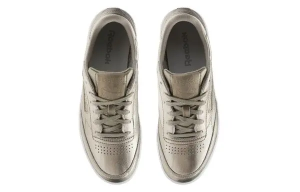 REEBOK Club C 85 Melted Metal Sneakers - Gold