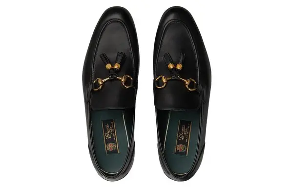 Gucci Jordaan Loafer With Horsebit Detail