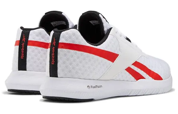 REEBOK Reago Essential 2 Instinct Red Athletic Sneakers - White