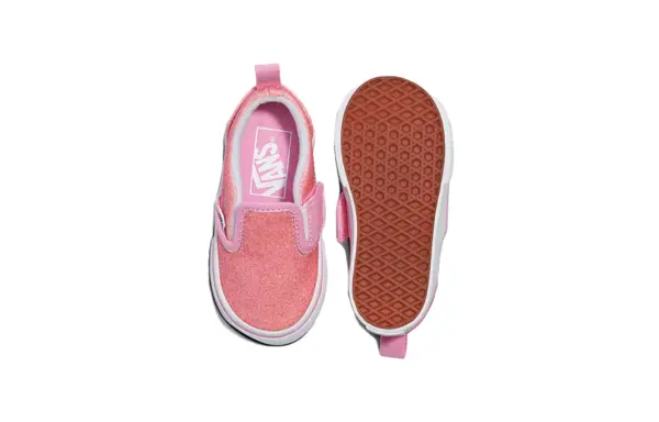 VANS Glitter Slip-on Sneakers - Pink