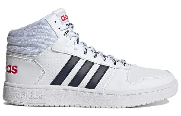 Adidas Hoops 2.0 Mid Sneakers - White