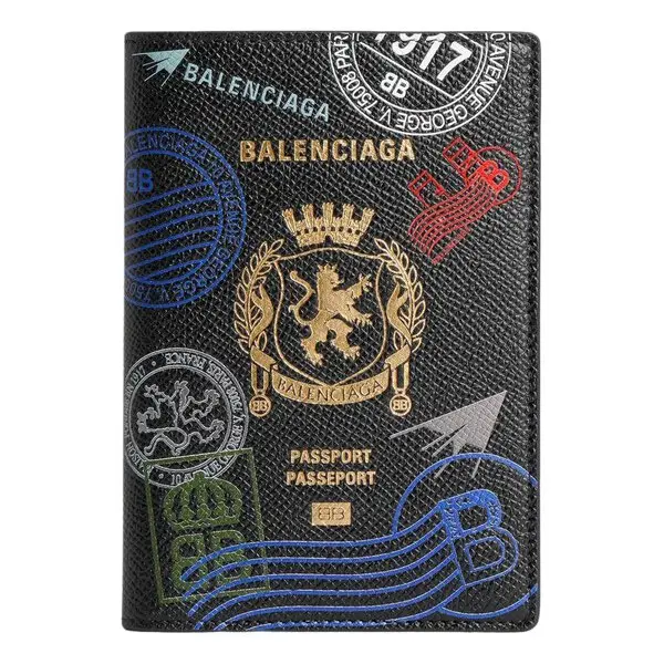 Balenciaga Passport Holder - Black