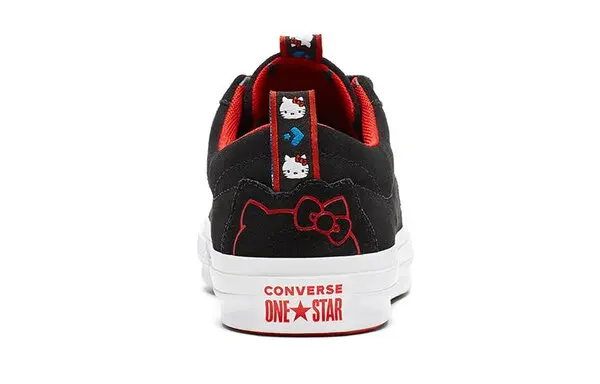 CONVERSE X Hello Kitty One Star Low Top Sneakers - Black