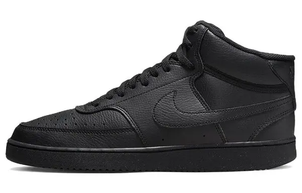 Nike Court Vision Mid Next Nature Sneakers - Black