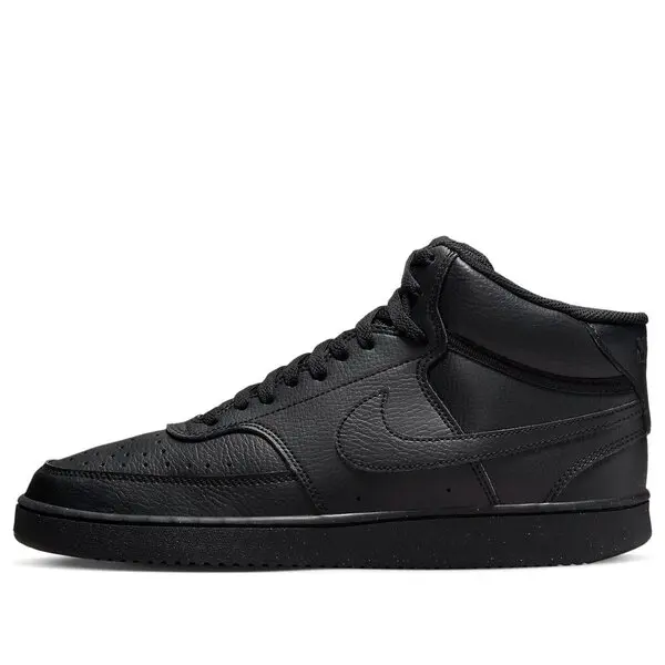 Nike Court Vision Mid Next Nature Sneakers - Black