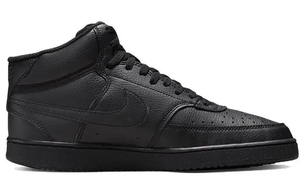 Nike Court Vision Mid Next Nature Sneakers - Black