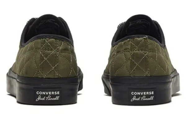 CONVERSE Jack Purcell Quilted Sneakers - Green/black