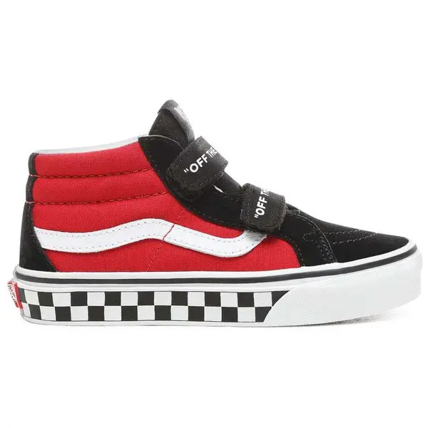 VANS Sk8-mid Reissue V 'logo Pop' Sneakers - Black