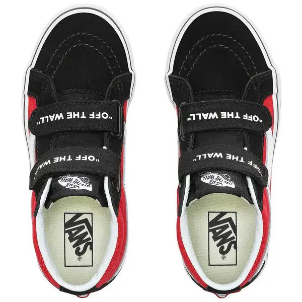 VANS Sk8-mid Reissue V 'logo Pop' Sneakers - Black