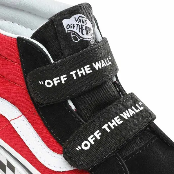 VANS Sk8-mid Reissue V 'logo Pop' Sneakers - Black
