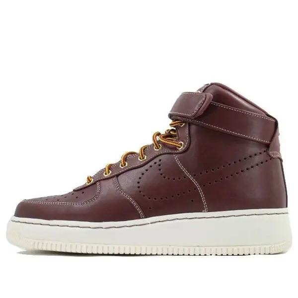 Nike Force 1 Supreme Hi "work Boots" High-top Lace-up Sneakers - Red