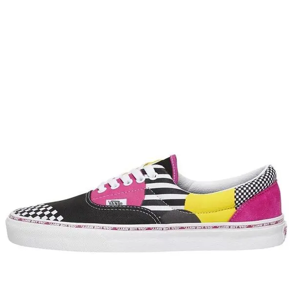 VANS Era Juxtapoze Pack Sneakers - Black/pink/yellow