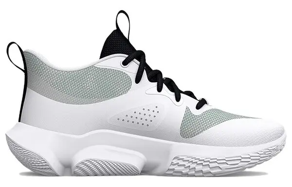 Under Armour Flow Breakthru 3 Basketball Shoes - White/black