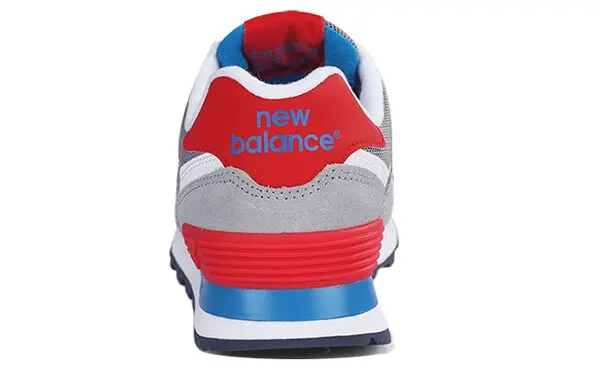 NEW BALANCE 574 Sneakers - Grey/red