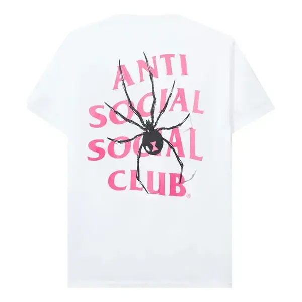 ANTI SOCIAL SOCIAL CLUB Bitter T-shirt 'white - White/pink