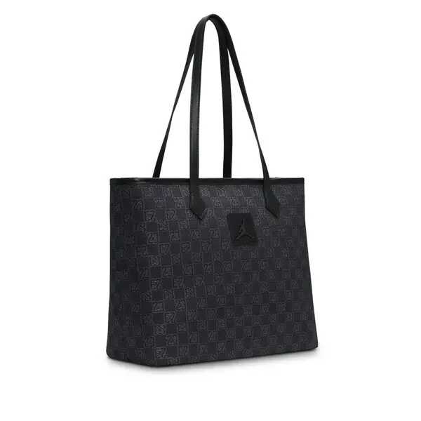 JORDAN Monogram Tote Bag - Black