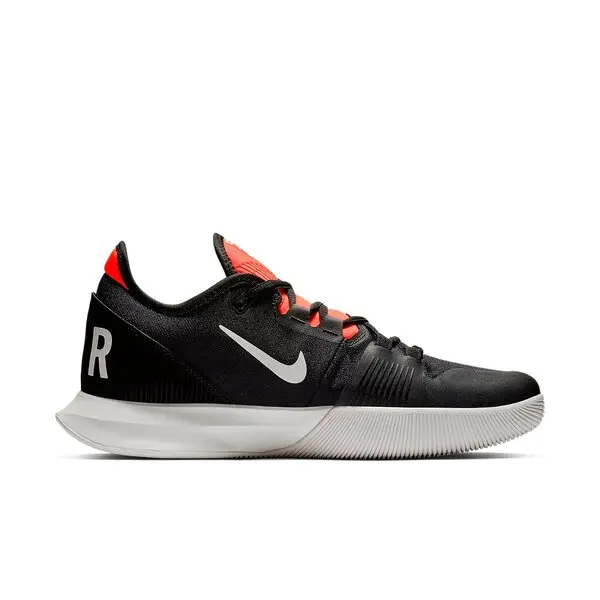 Nike Max Wildcard Hc "bright Crimson" Tennis Shoes - Black