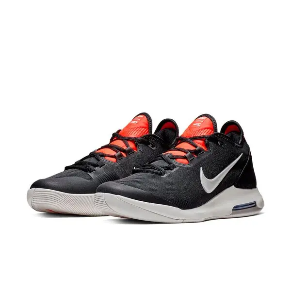 Nike Max Wildcard Hc "bright Crimson" Tennis Shoes - Black
