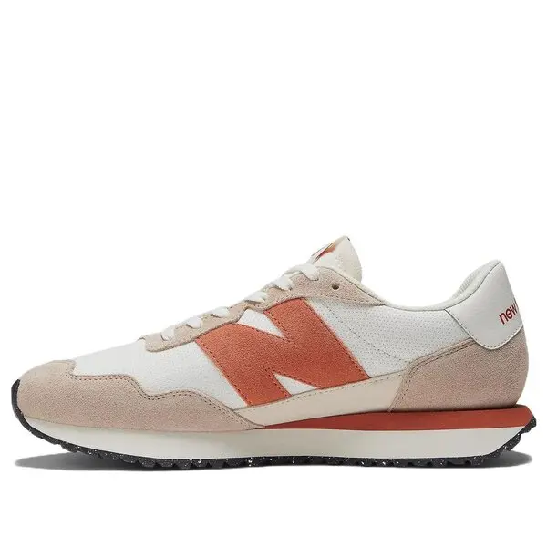 NEW BALANCE 237v1 'mindful Grey Calm Taupe - Orange/white