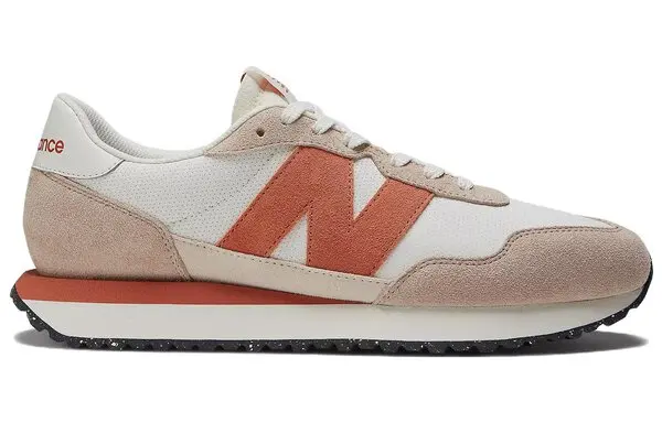 NEW BALANCE 237v1 Sneakers - Orange/white