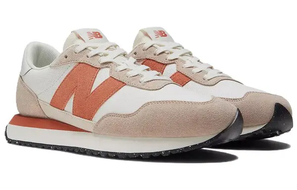 NEW BALANCE 237v1 Sneakers - Orange/white