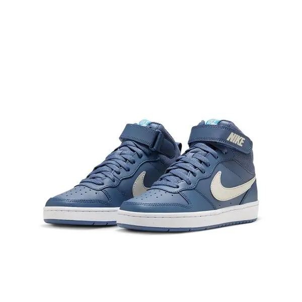 Nike Court Borough Mid 2 Sneakers - Diffused Blue/white