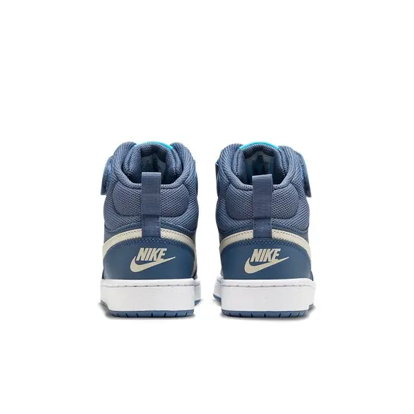 Nike Court Borough Mid 2 Sneakers - Diffused Blue/white