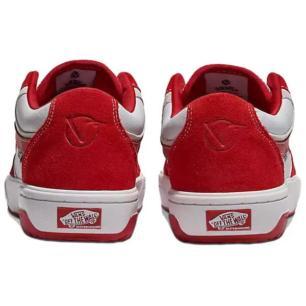 VANS Skate Rowan 2 Sneakers - White/red