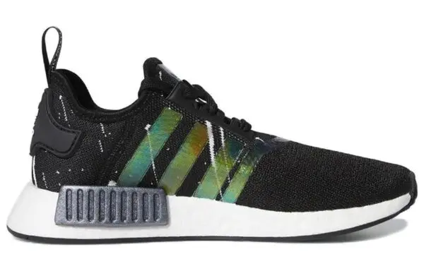 Adidas Nmd_r1 "meteor Shower" Low Top Sneakers - Black/multi