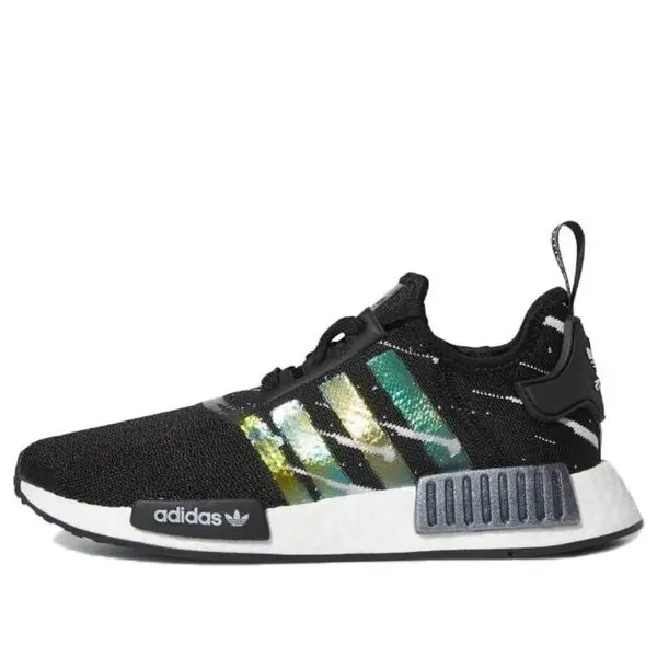 Adidas Nmd_r1 "meteor Shower" Low Top Sneakers - Black/multi
