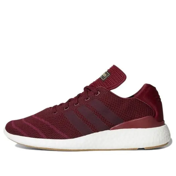 Adidas Busenitz Pureboost Primeknit 'collegiate Burgundy - Dark Red