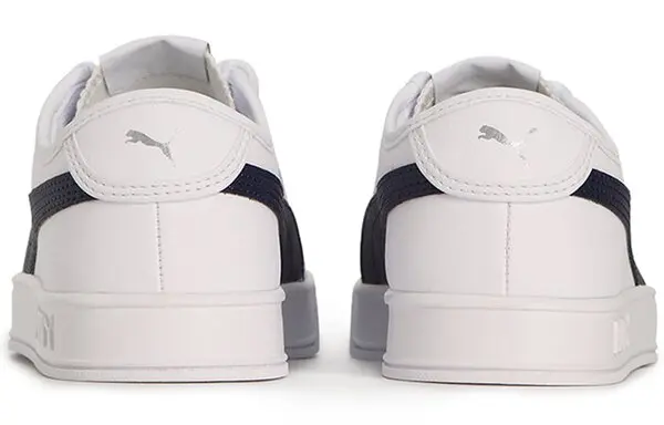 PUMA Smash V2 Vulc Sl Low Top Sneakers - White/blue/silver
