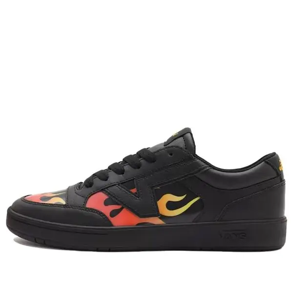 VANS Lowland Comfycush Lenticular Sneakers - Black/red