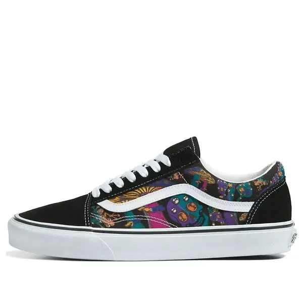 VANS Old Skool Graphic Sneakers - Black/multi-color