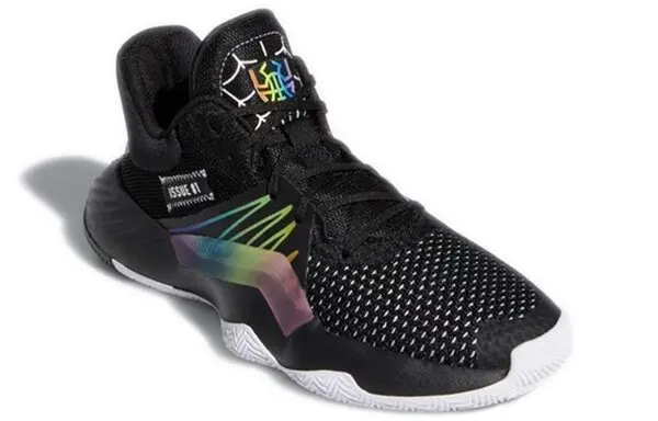 Adidas D.o.n. Issue #1 'rainbow Spider-man' Basketball Sneakers