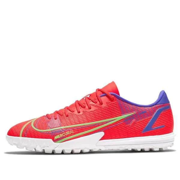 Nike Mercurial Vapor 14 Academy Tf Athletic Sneakers - Silver/green