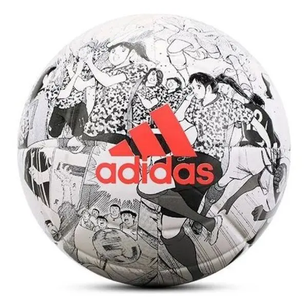 Adidas Captain Tsubasa Ball - White/black