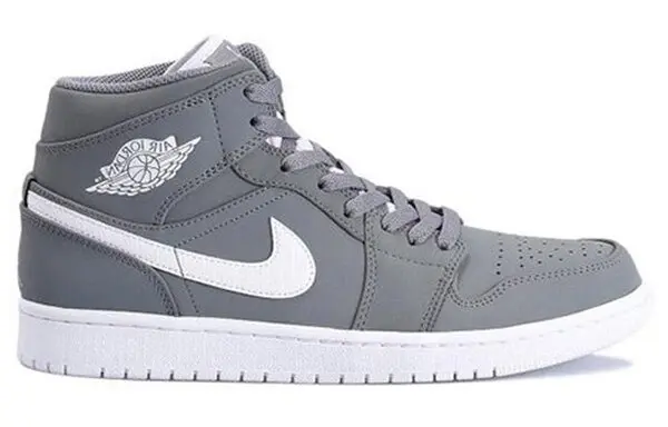 JORDAN 1 Mid Sneakers - Grey
