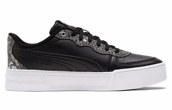 PUMA Skye Untamed Snakeskin Low Top Sneakers