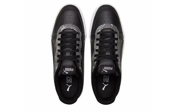 PUMA Skye Untamed Snakeskin Low Top Sneakers