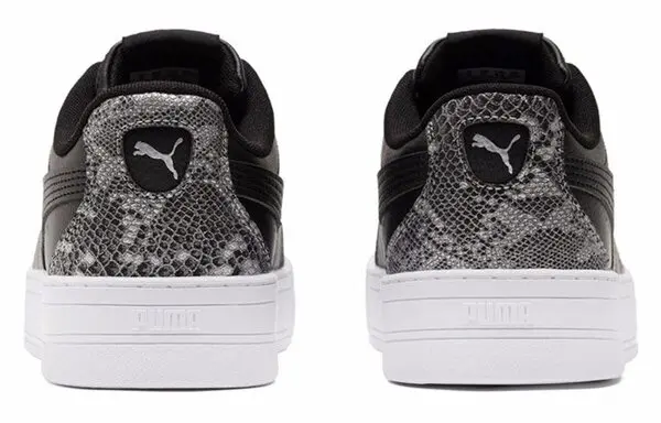PUMA Skye Untamed Snakeskin Low Top Sneakers