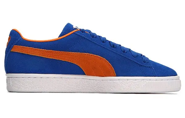 PUMA Suede Teams Knicks Low Top Sneakers - Blue