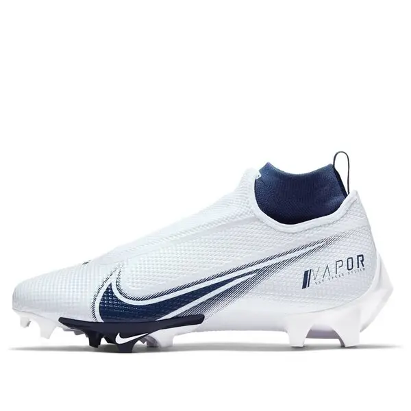 Nike Vapor Edge Pro 360 Football Cleats - White/blue