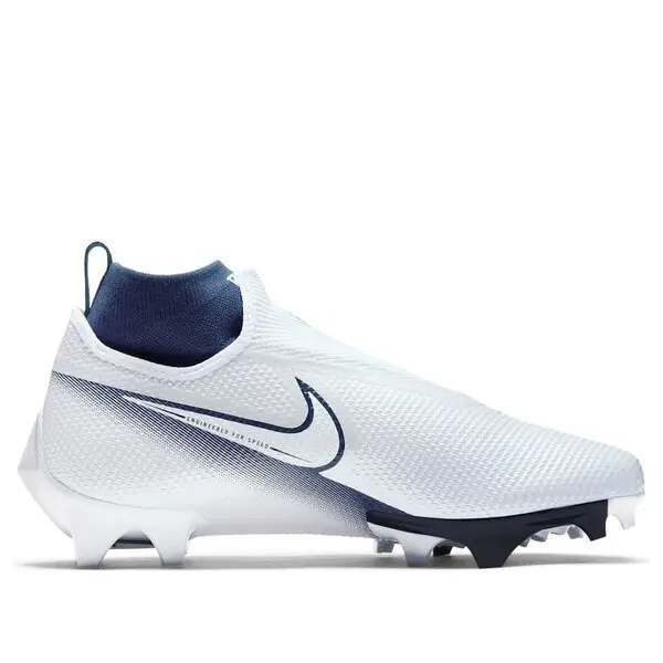 Nike Vapor Edge Pro 360 Football Cleats - White/blue