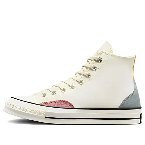 CONVERSE Chuck 70 High Top Sneakers - Cream/yellow/blue