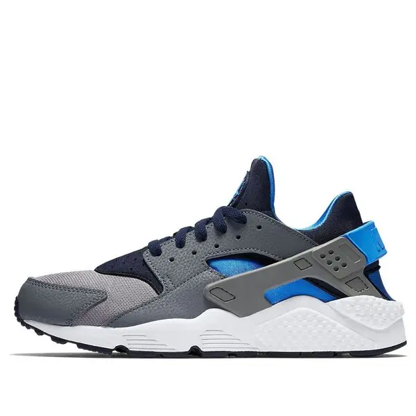 Nike Huarache Grey Sneakers - Grey/blue