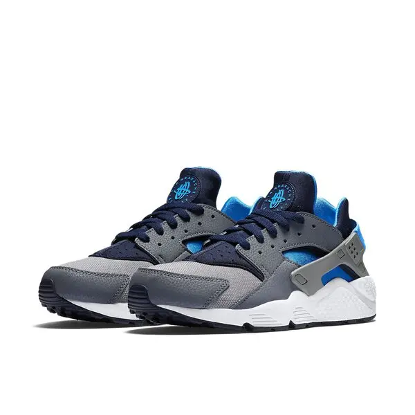 Nike Huarache Grey Sneakers - Grey/blue