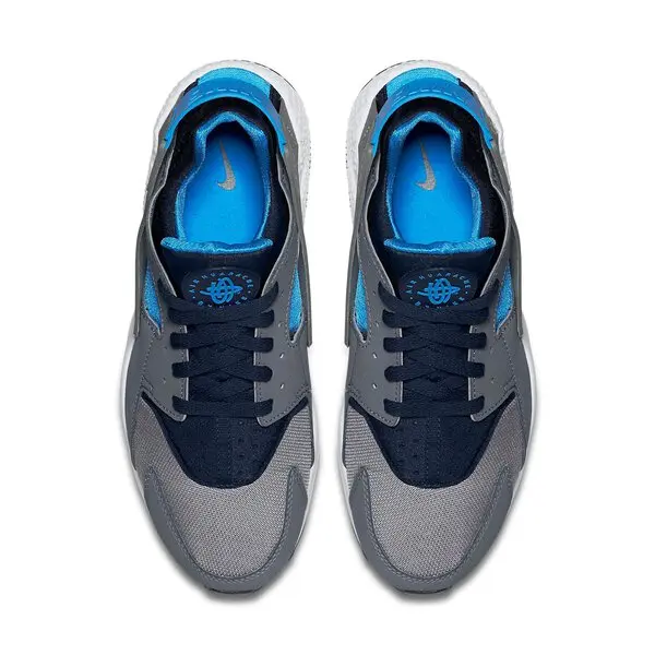 Nike Huarache Grey Sneakers - Grey/blue